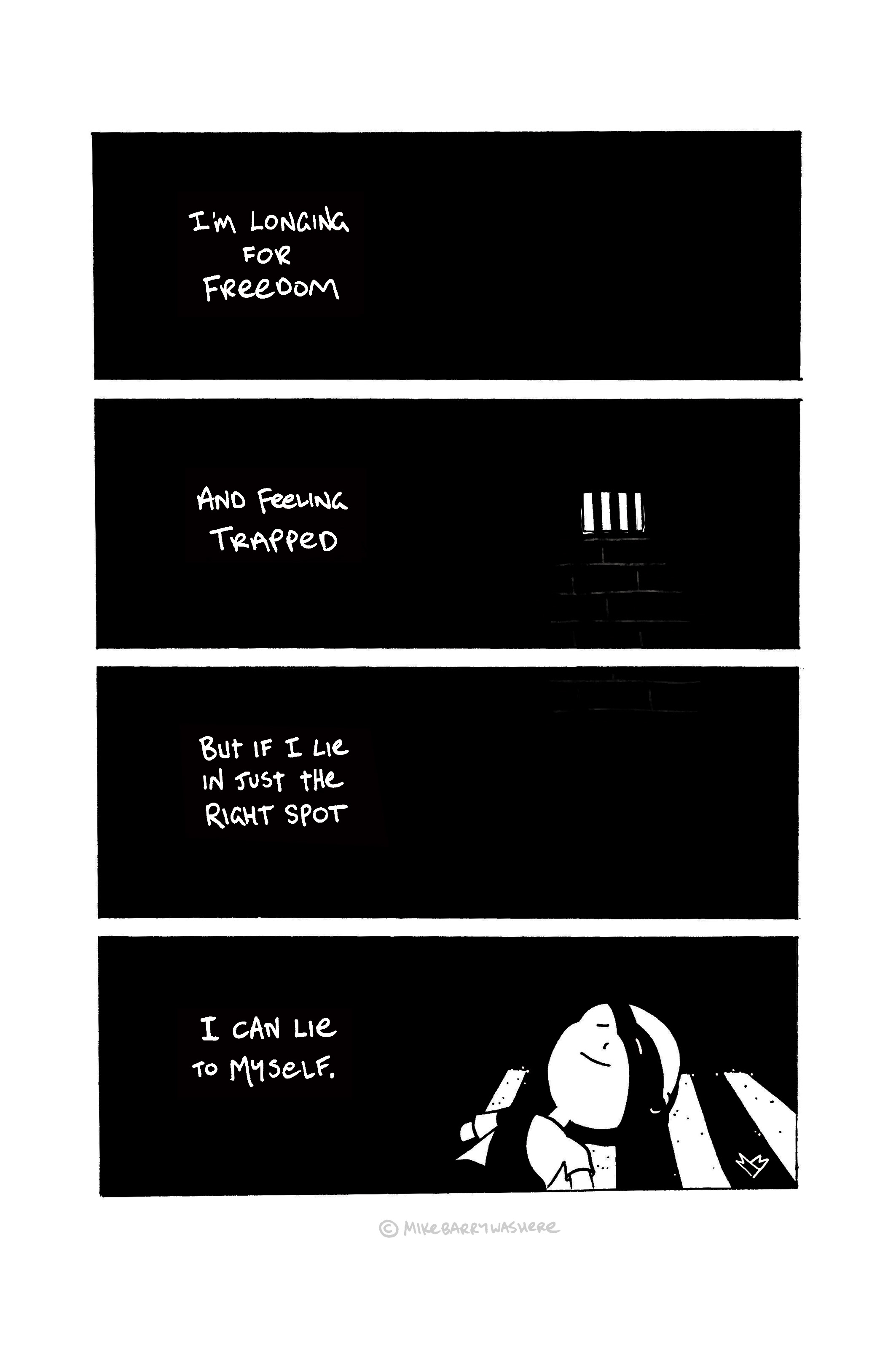 Mike’s Four Panel Comics – Mike Barry Was Here